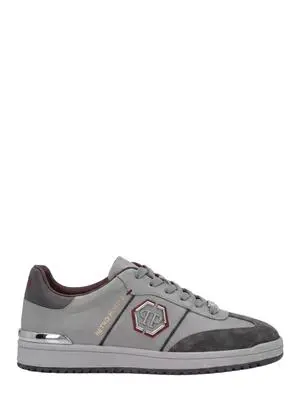 Philipp Plein Low-top Sneakers Retro Hustle Bicolor - Grey