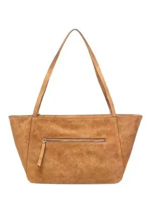 Guess Logo-plaque Chain-link Shoulder Bag - Neutrals