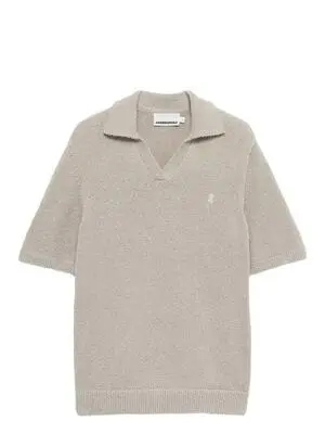 ARMEDANGELS Bouclé-knit T-shirt - Neutrals