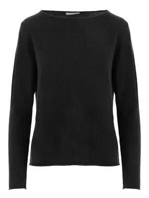 ALLUDE Cashmere Sweater - Black