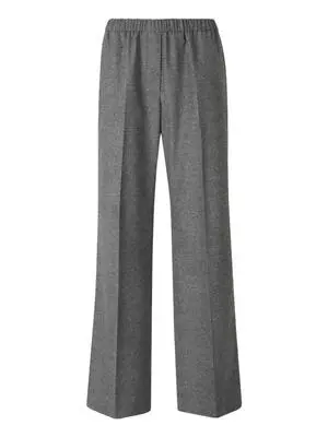 Peserico Piped-trim Elasticated-waist Track Pants - Grey