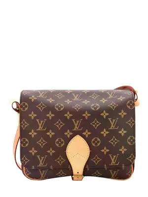 LOUIS VUITTON Monogram Canvas Handbag - Brown