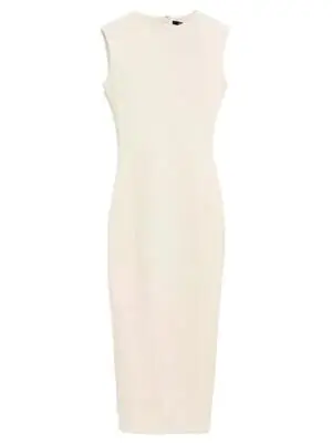 JACQUEMUS The Alba Ruched Fitted Midi Dress
