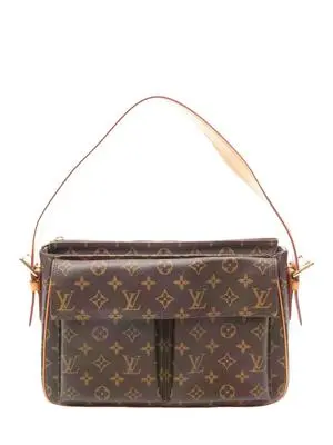 LOUIS VUITTON Monogram Viva Cite Gm Shoulder Bag - Brown