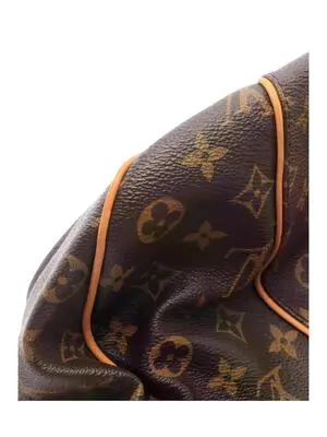 LOUIS VUITTON Monogram Galliera Pm Shoulder Bag - Brown