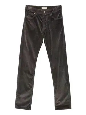 Jacob Cohen Corduroy Straight-leg Trousers - Grey