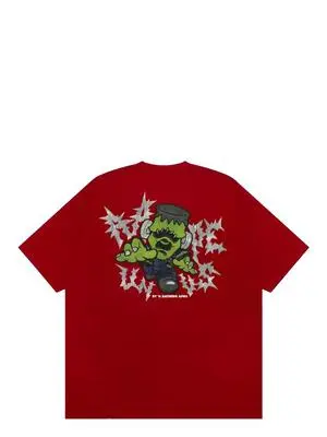 AAPE BY *A BATHING APE Moonface Graphic T-shirt - Red