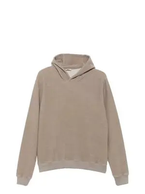 04651 / A TRIP IN A BAG Ribbed-hem Hoodie - Grey