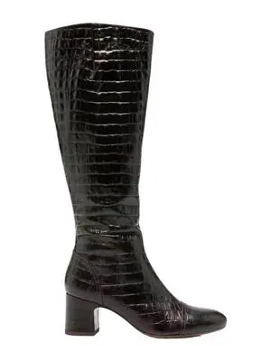 Chie Mihara Nishawa Leather Boots - Brown