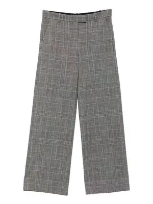 CIRCOLO 1901 Prince Of Wales Check Trousers - Grey