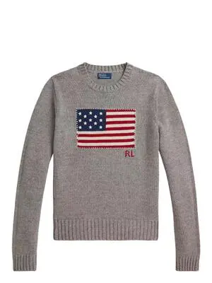 POLO RALPH LAUREN Polo Ralph Lauren Cotton Flag Crewneck Pullover
