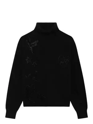 Zadig&Voltaire Zadig&Voltaire Souly Cashmere Turtleneck Sweater Black