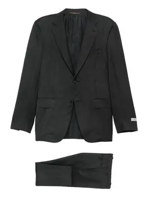 Canali Single-breasted Notched-lapels Suit - Grey