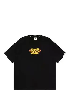 AAPE BY *A BATHING APE Graphic-print T-shirt - Black
