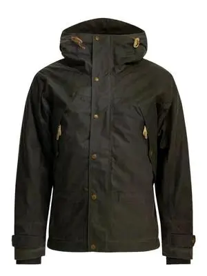 CECCARELLI Hooded Cotton Coat - Brown