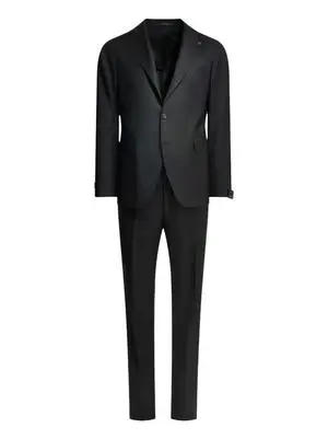 Tagliatore Single-breasted Wool Suit - Blue