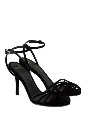 ALEVI MILANO Blake Cage-strap Stiletto Sandals - Black