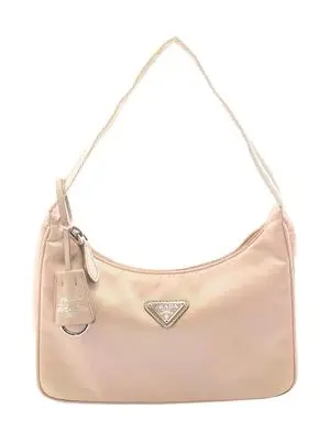 Prada 2019-2026 Mini Tessuto Re Edition 2000 Shoulder Bag Neutrals