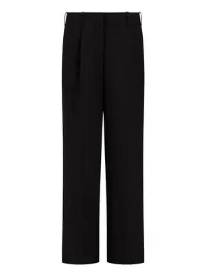 HERNO Pleated Twill Tailored Trousers