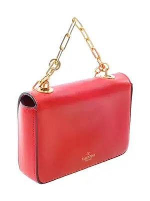 Valentino Garavani Snake Chain Tote Bag - Red