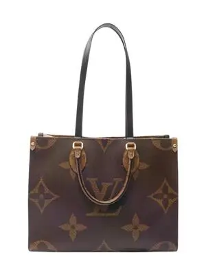 LOUIS VUITTON Monogram Tote Bag - Brown