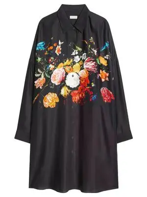 DRIES VAN NOTEN Viscose Shirt Dress