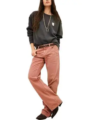 BA&SH Swing Logo-print Sweatshirt