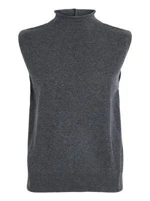Max Mara Virgin Wool-cashmere Astrale Sweater Grey