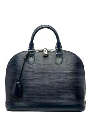 LOUIS VUITTON 2014 Epi Alma Pm Handbag - Blue