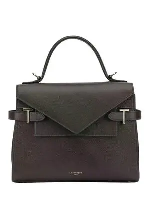 LE TANNEUR LE TANNEUR Pebbled Tote Bag Brown