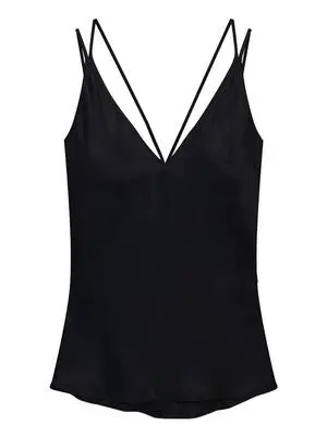ANINE BING Blanca Top - Black