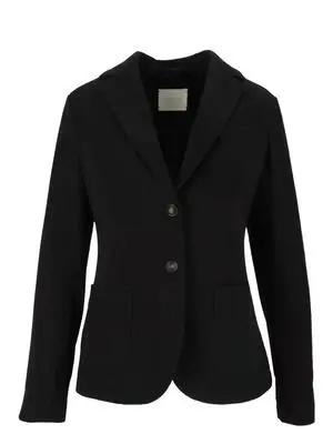CIRCOLO 1901 Long-sleeve Buttoned Blazer - Black