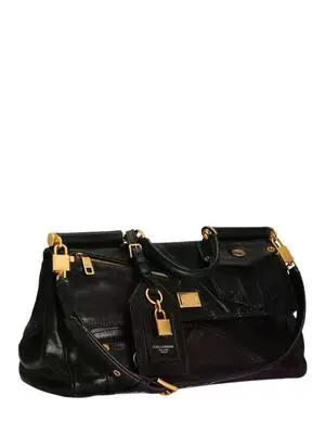 DOLCE & GABBANA Dolce & Gabbana Calfskin My Sicily Handbag