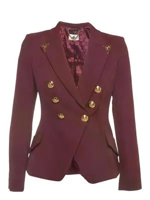 Elisabetta Franchi Double-breasted Blazer - Red