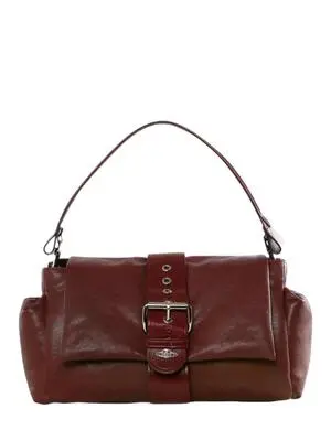 VIVIENNE WESTWOOD Vivienne Westwood Hazel XL Treasure Handbag Brown