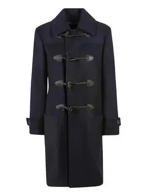 Polo Ralph Lauren Toggle-fastening Wool Jacket - Blue