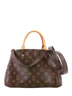 LOUIS VUITTON Monogram Bb Satchel - Brown