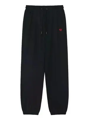 CHOCOOLATE Logo-embroidered Track Pants - Black