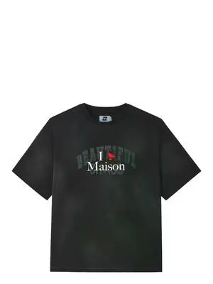 Izzue Graphic-print T-shirt - Black