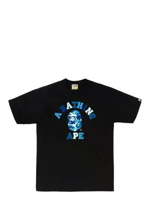 A BATHING APE Ape Head Logo-print T-shirt Black