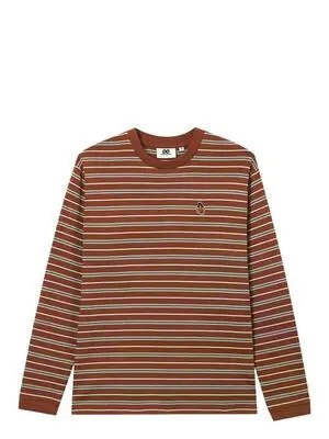 CHOCOOLATE Striped Long-Sleeve T-Shirt