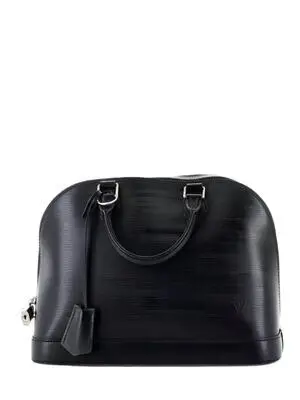 LOUIS VUITTON Epi Leather Pm Satchel - Black