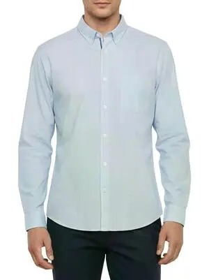 BOSS C-benzi Striped Shirt - Blue
