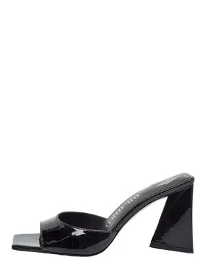 Attico The Attico Devon Block-Heel Sandals Black