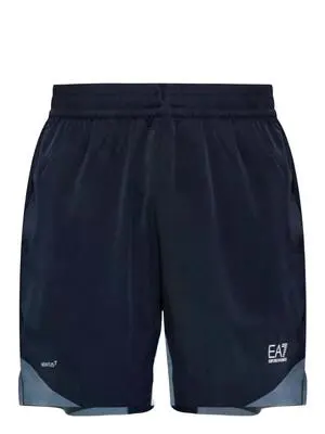 EA7 Logo-print Shorts