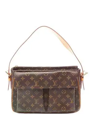 LOUIS VUITTON Monogram Vivacite Gm Shoulder Bag - Brown