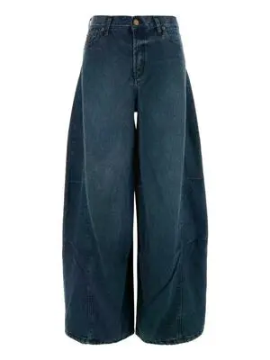 LOIS Area Wide-leg Jeans - Blue