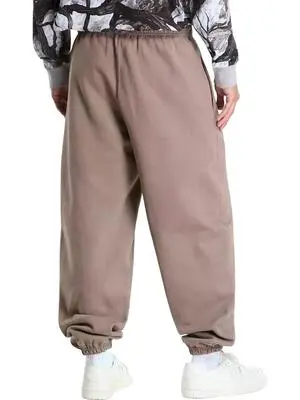 Nike Solo Swoosh Embroidered Track Pants Brown