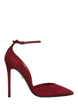 ALEVI MILANO Camilla Pointed-toe Ankle-strap Pumps - Red