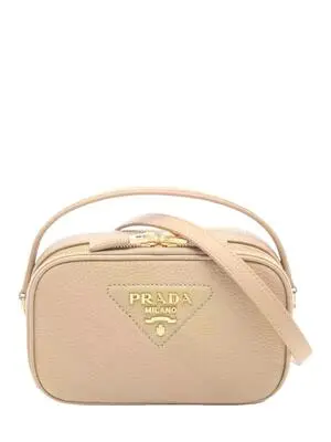 Prada Vitello Daino Satchel - Neutrals